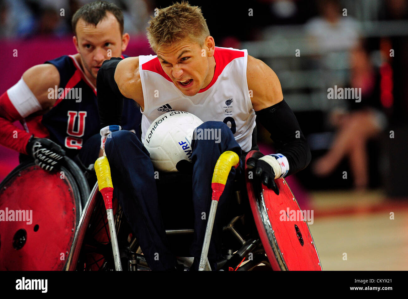 Steve brown wheelchair rugby hi-res stock photography and images - Alamy
