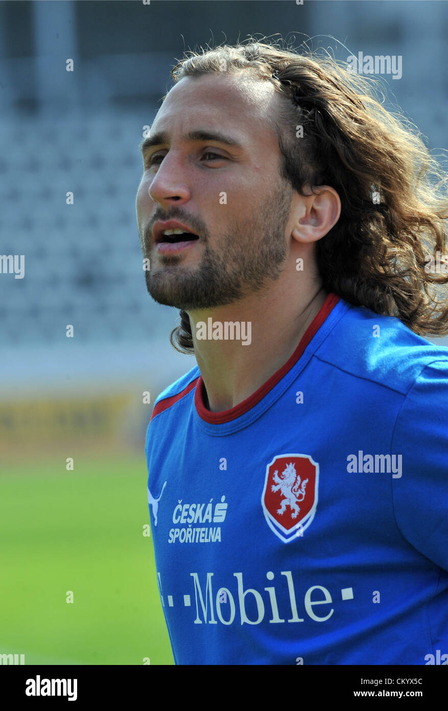 Czech soccer player Petr Jiracek pictured during training ahead of ...