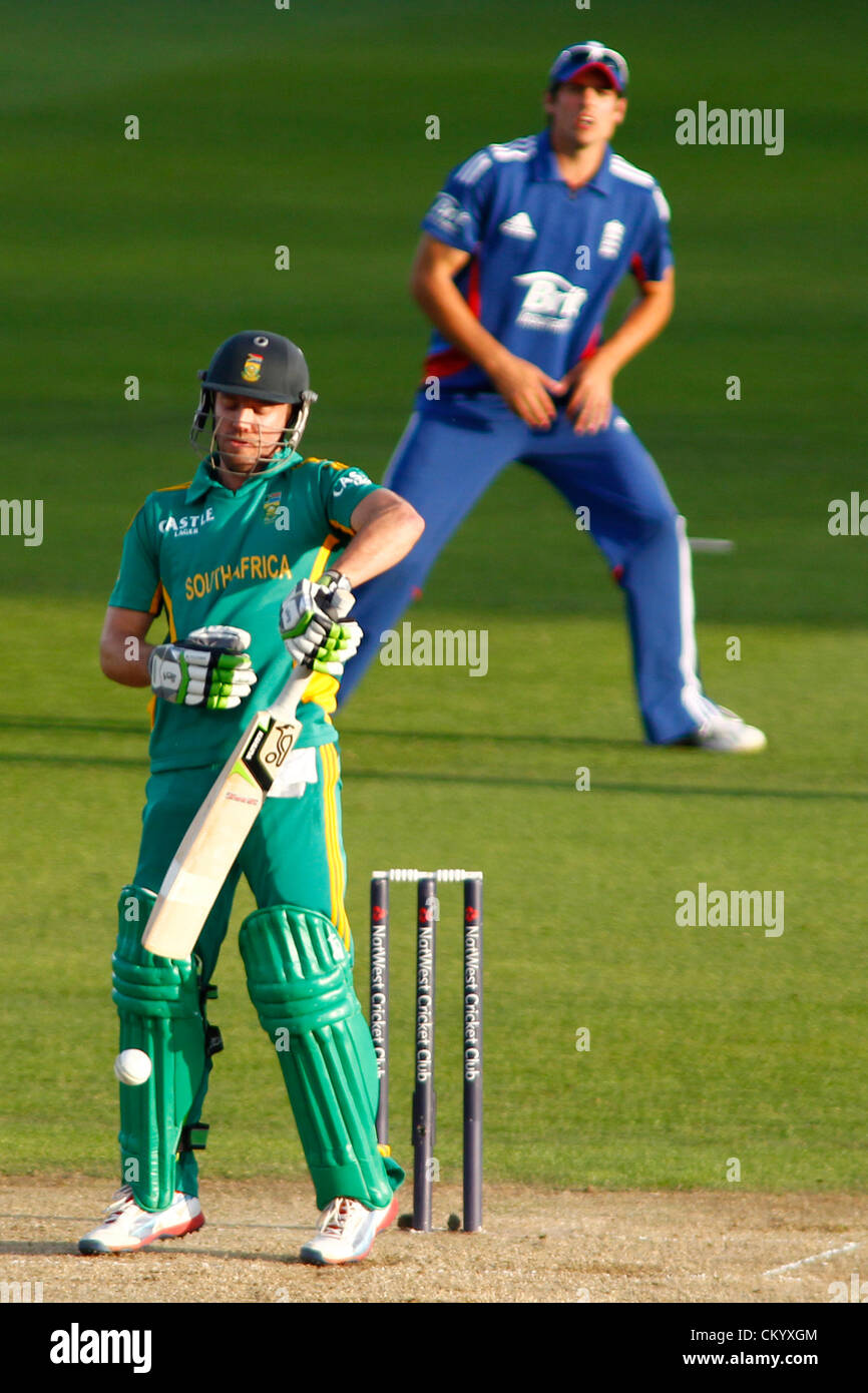 05/09/2012 Nottingham, England. South Africa's Captain Abraham Benjamin ...