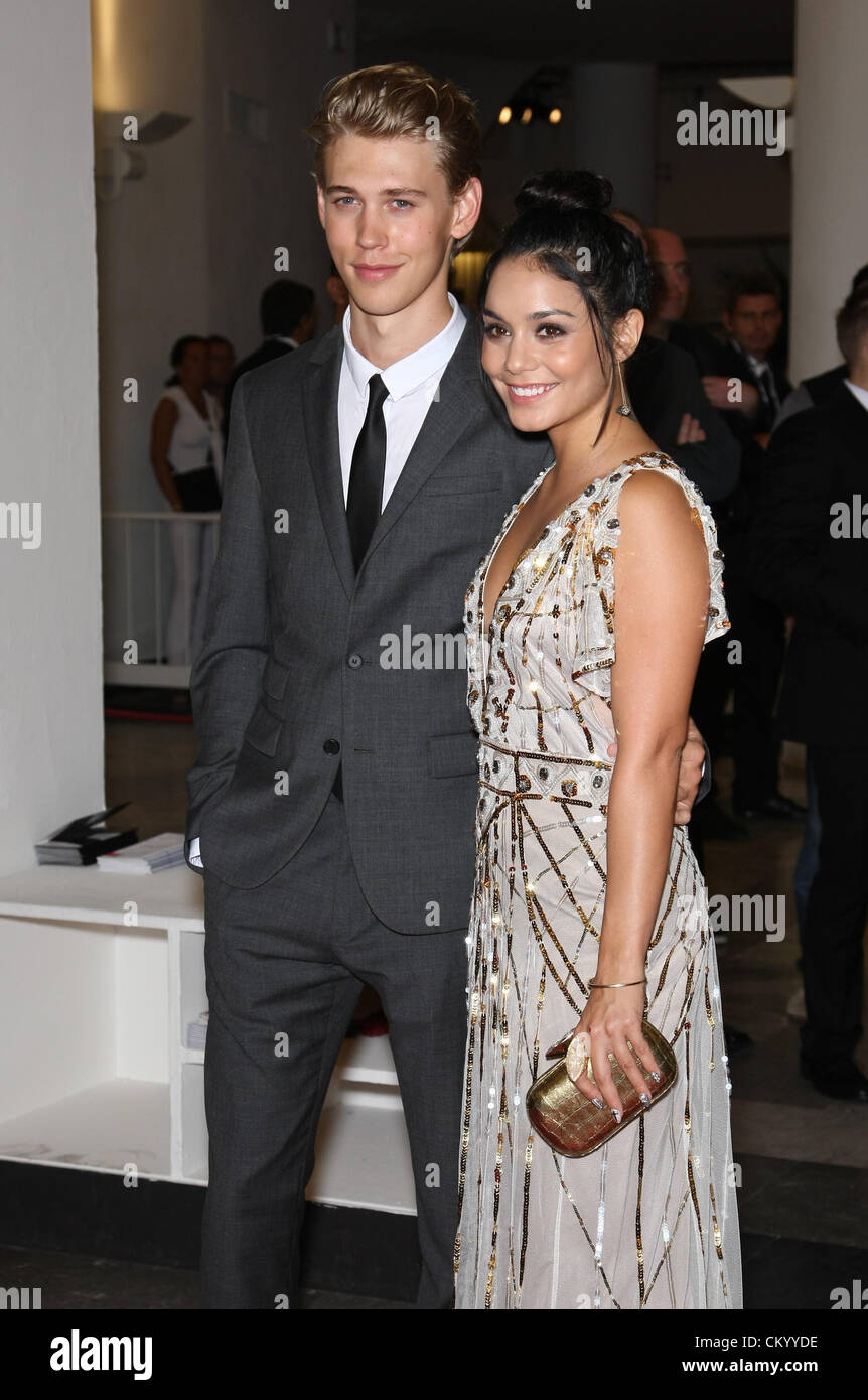 AUSTIN BUTLER & VANESSA HUDGENS SPRING BREAKERS. PREMIERE. 69TH VENICE ...