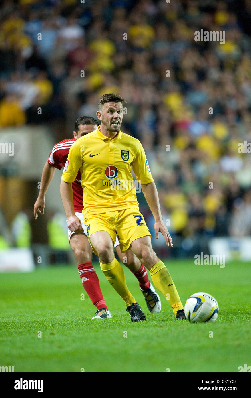 05.09.2012 Oxford, England. Damian Batt in action during the Johnstones ...