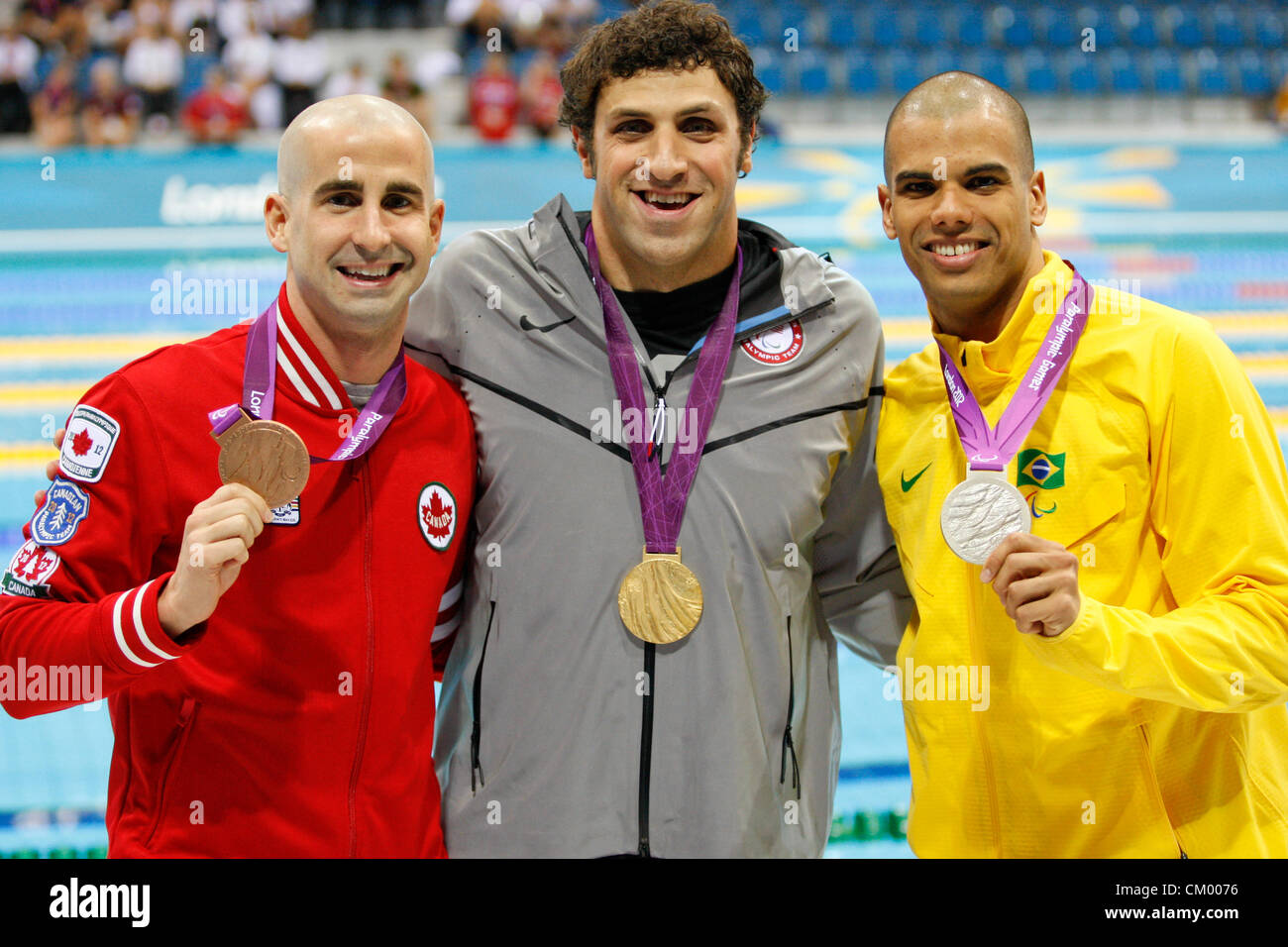 04.09.2012 London, England, Paralympic Swimming held at the Aquatics ...
