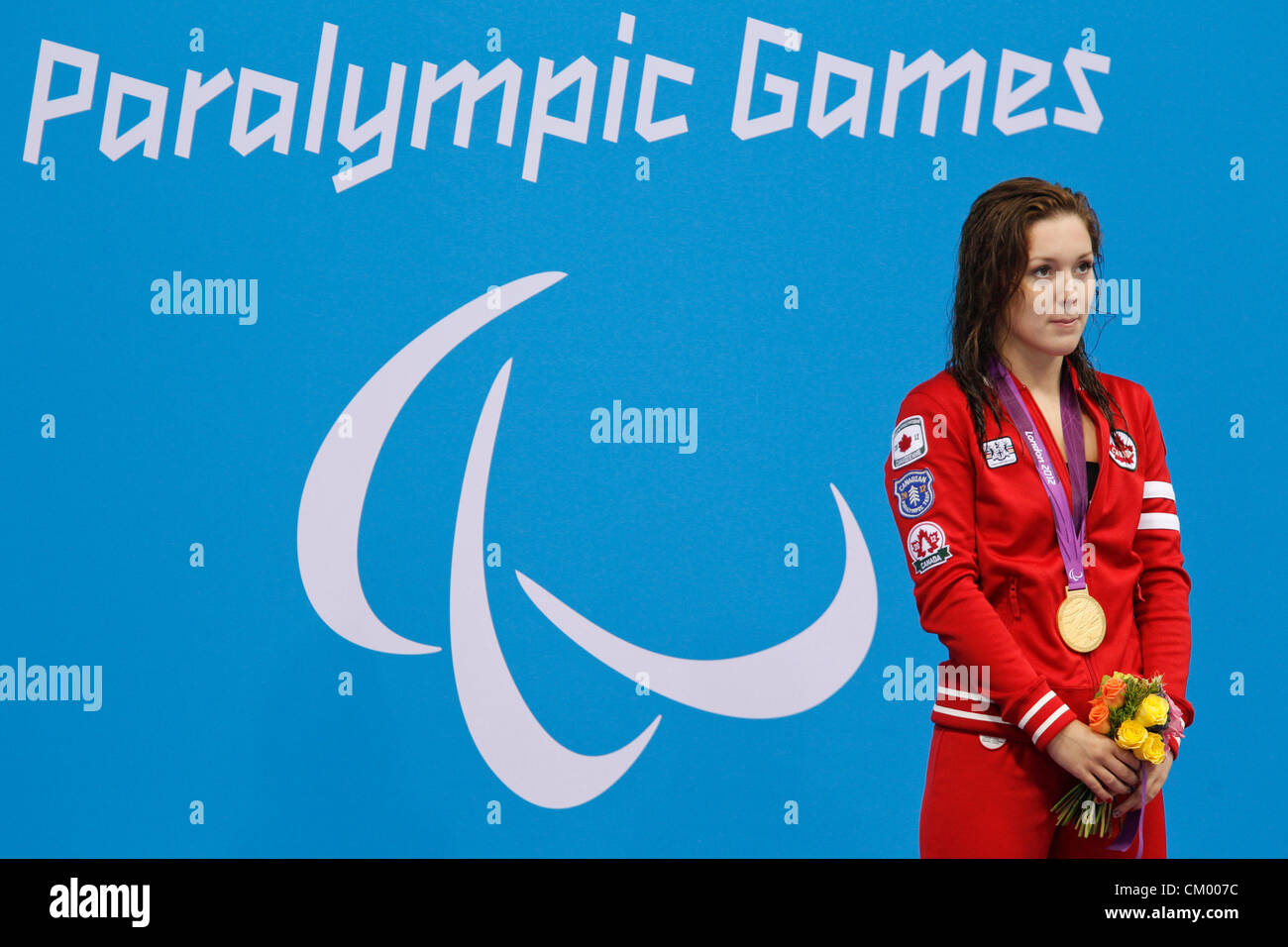 04.09.2012 London, England, Paralympic Swimming held at the Aquatics ...