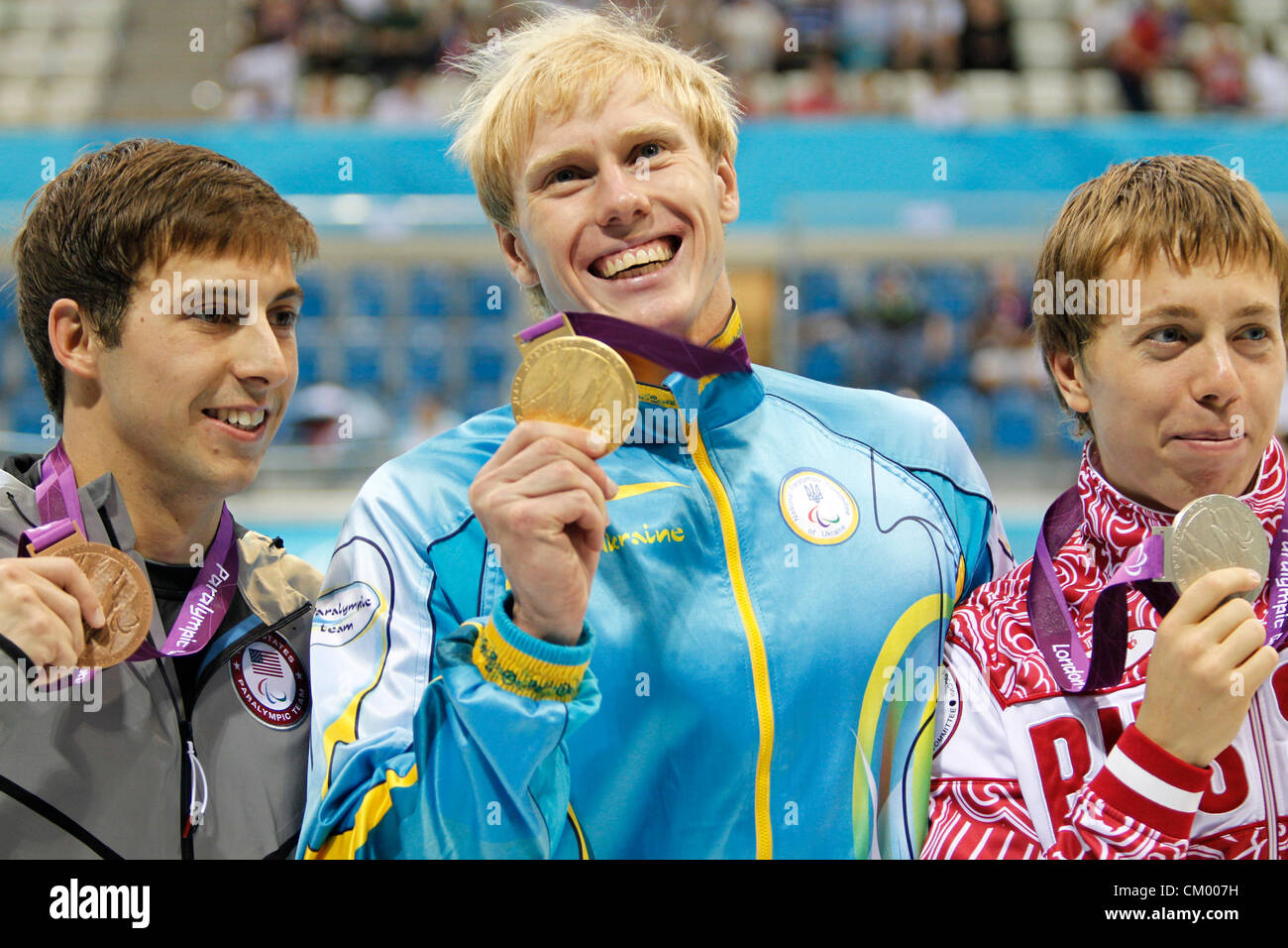 04.09.2012 London, England, Paralympic Swimming held at the Aquatics ...