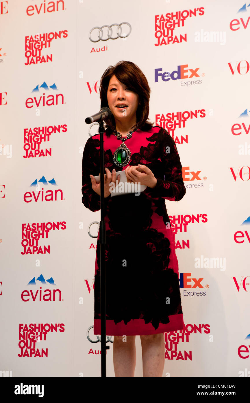 September 6, 2012 : Tokyo, Japan – Mitsuko Watanabe appears at the ...
