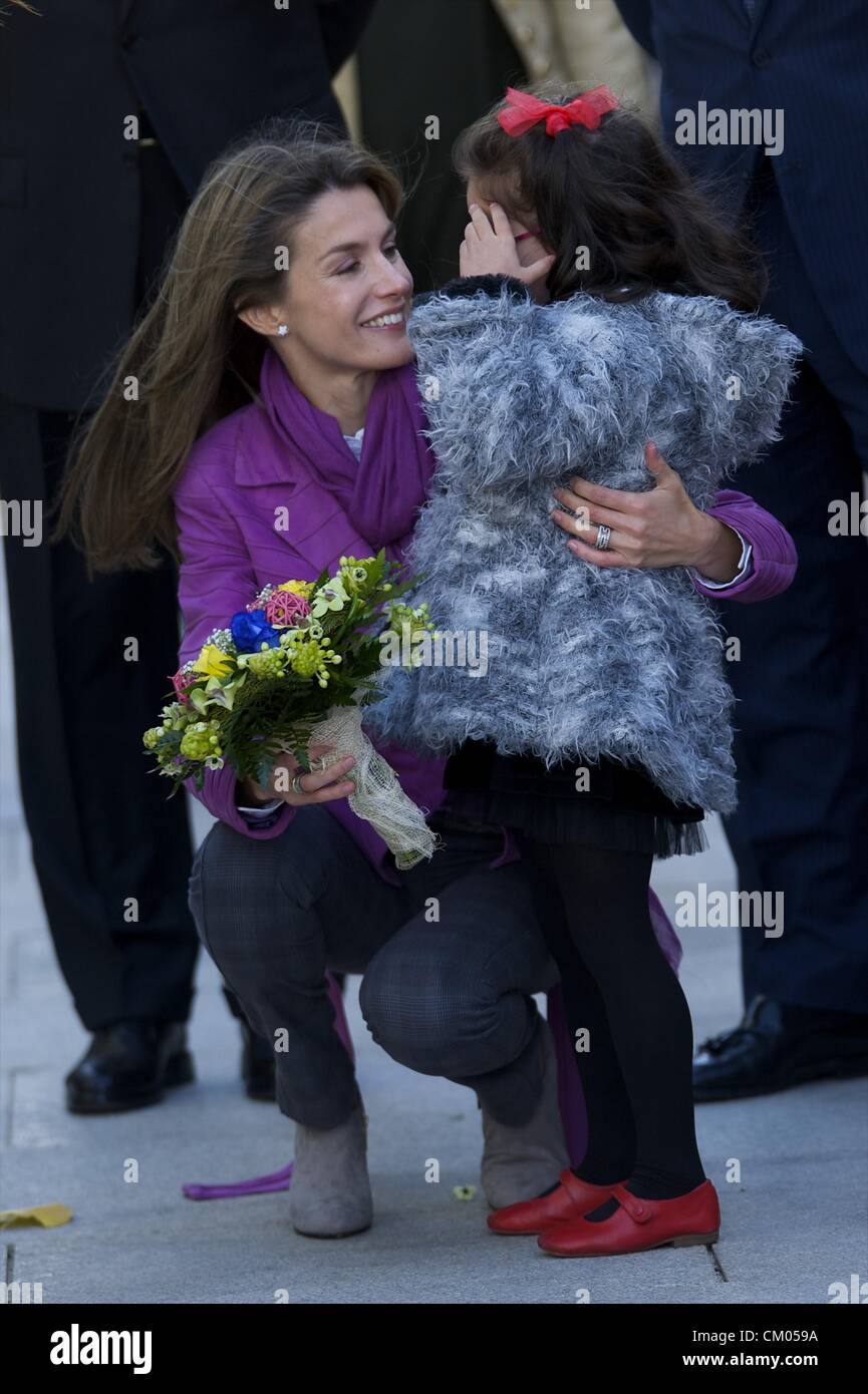 Princess letizia ortiz hi-res stock photography and images - Alamy