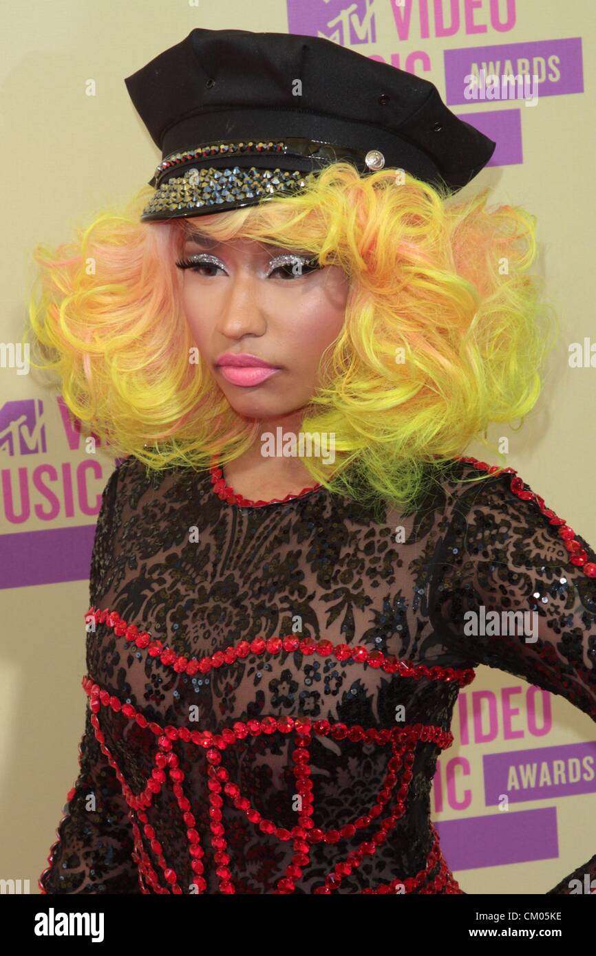 Nicki Minaj at arrivals for 2012 MTV Video Music Awards VMA - ARRIVALS ...