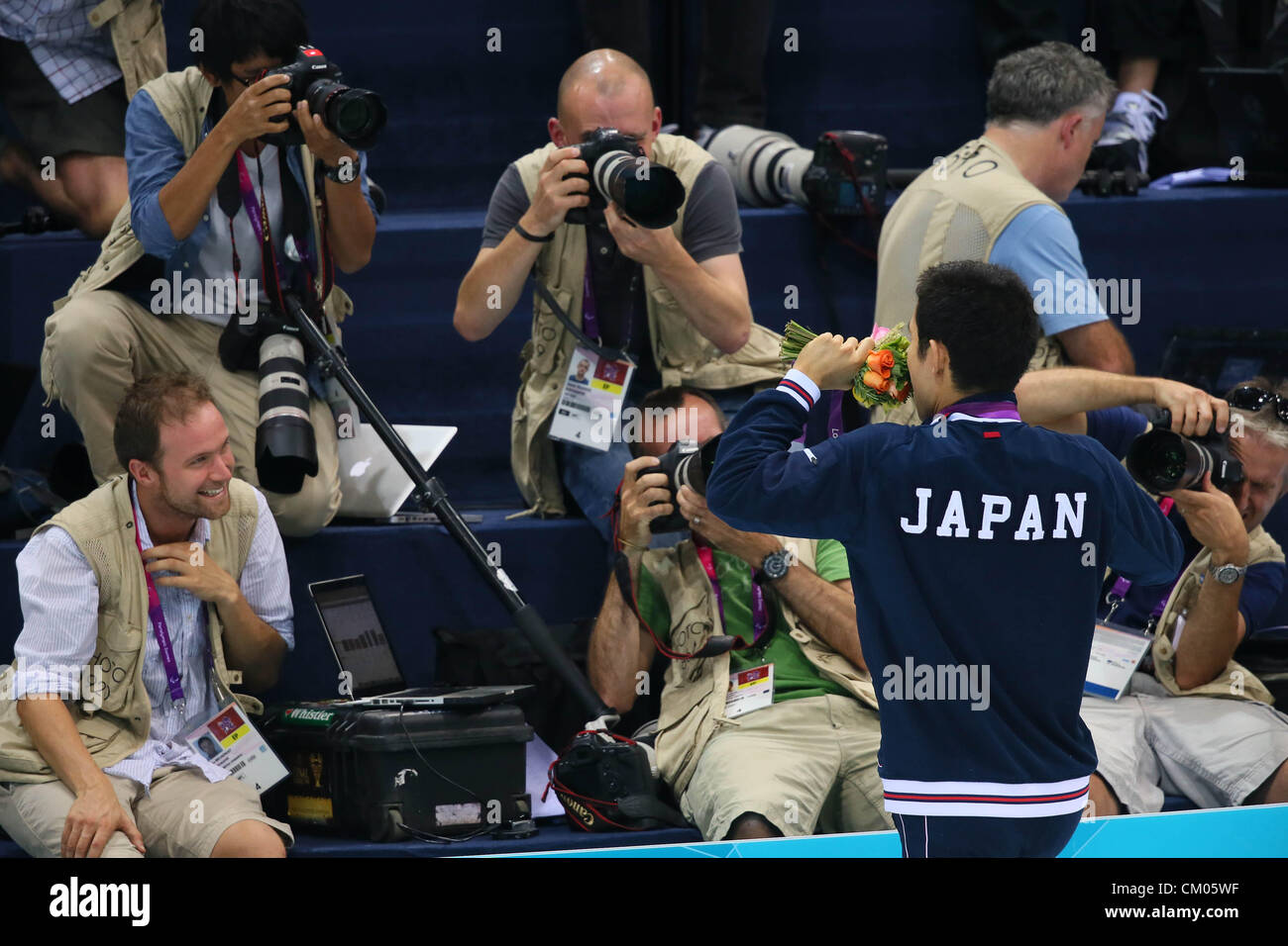 Yasuhiro Tanaka (JPN), SEPTEMBER 6, 2012 - Swimming : Yasuhiro Tanaka ...