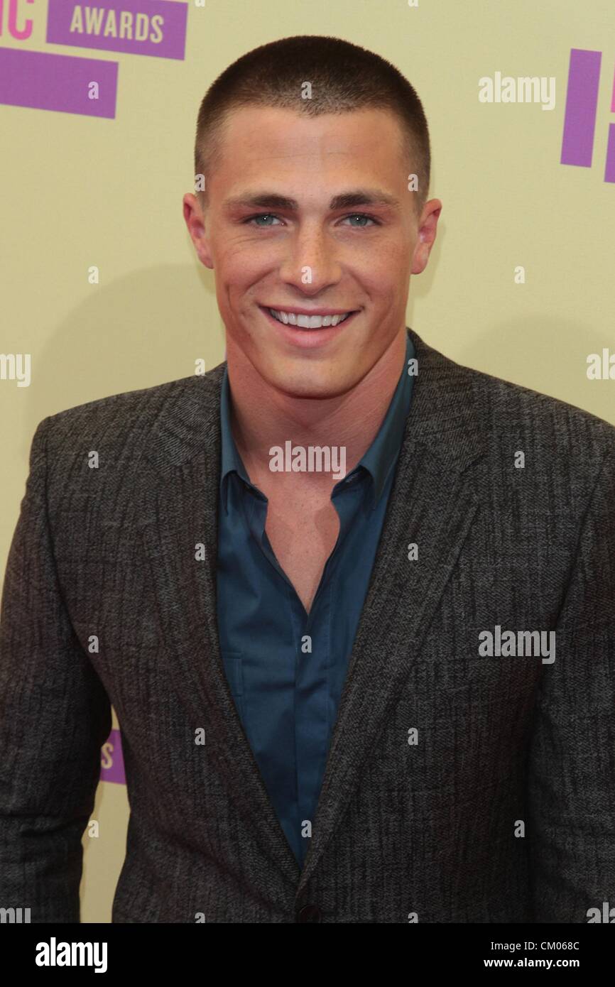 Colton Haynes at arrivals for 2012 MTV Video Music Awards VMA ...