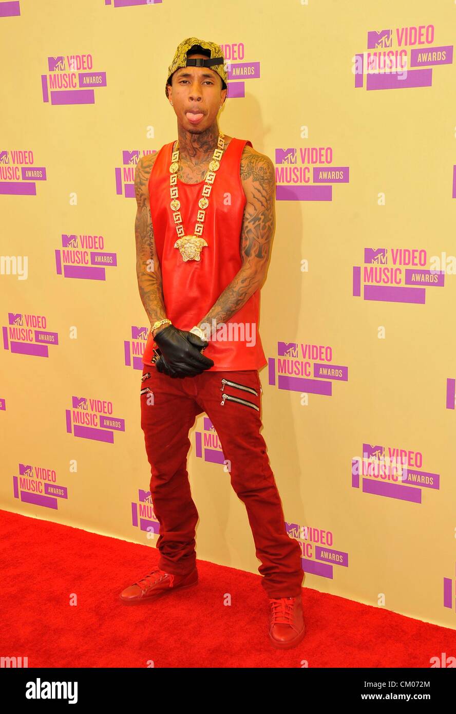Tiga at arrivals for 2012 MTV Video Music Awards VMA - ARRIVALS ...
