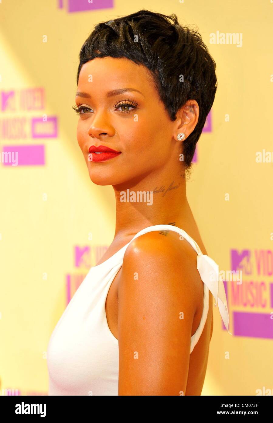 Rihanna at arrivals for 2012 MTV Video Music Awards VMA - ARRIVALS ...