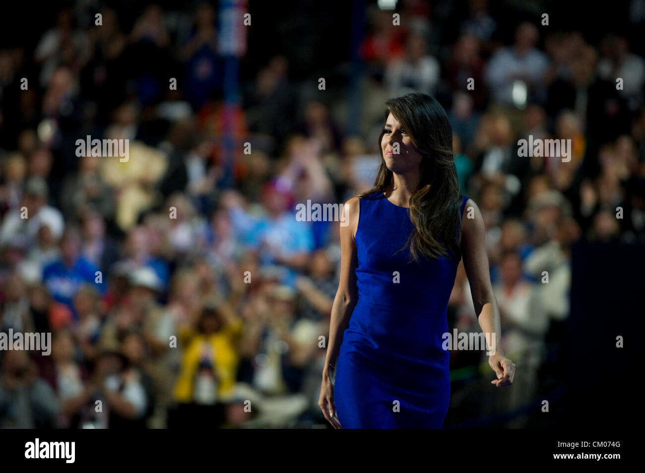 Charlotte, North Carolina, USA - Actress Eva Longoria, makes remarks ...