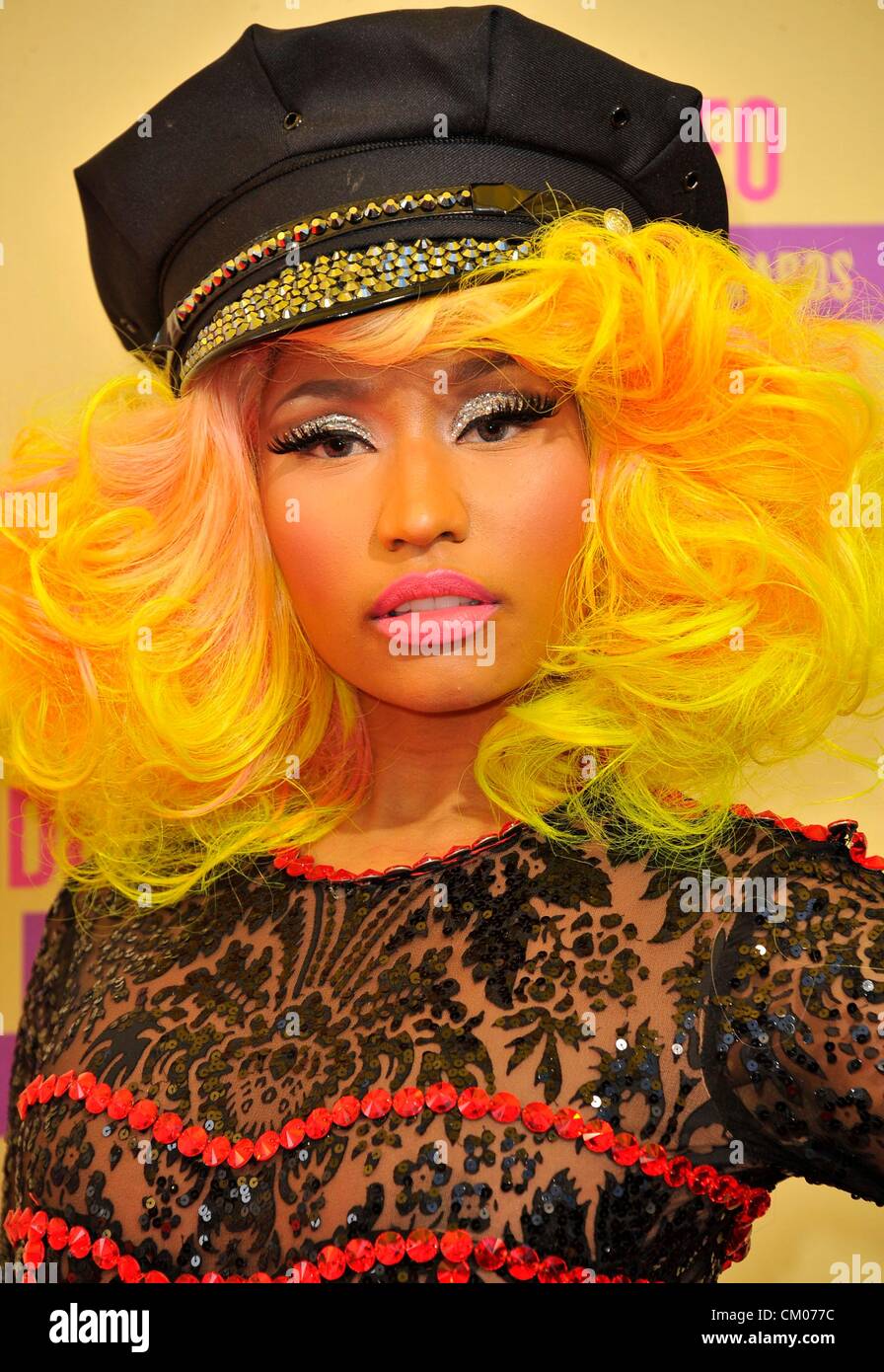Nicki Minaj at arrivals for 2012 MTV Video Music Awards VMA - ARRIVALS ...