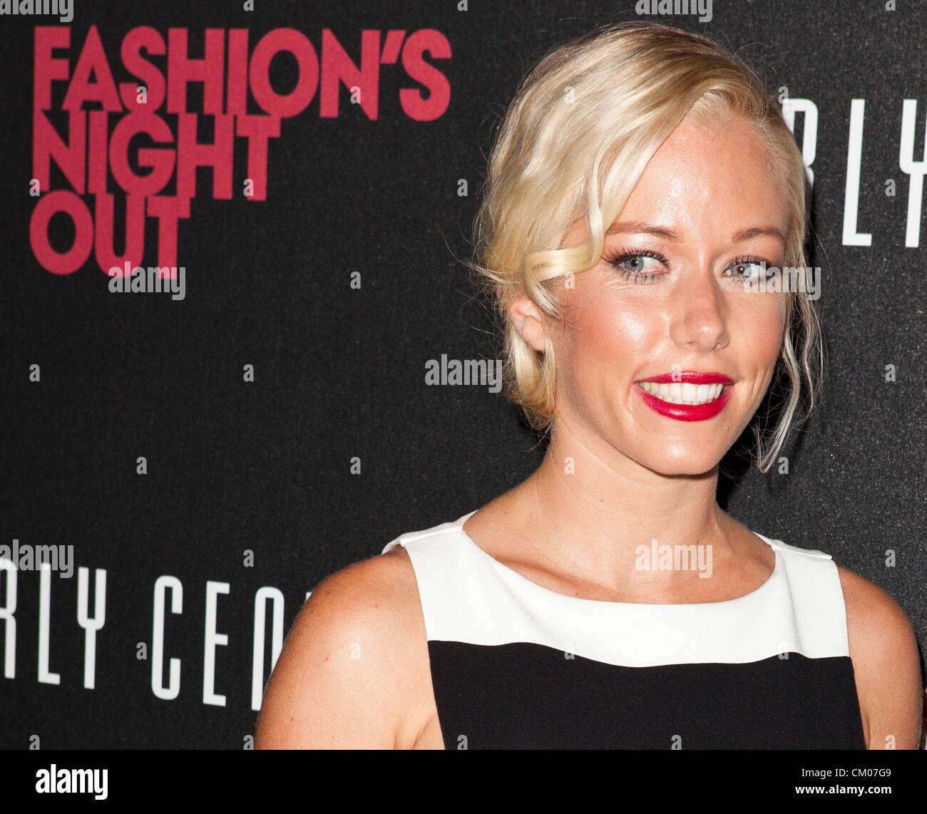 Kendra Wilkinson inside for Fashion's Night Out Celebration in LA ...