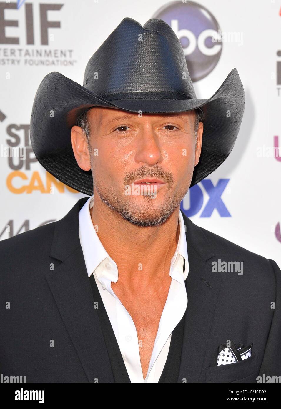 Los Angeles, California, USA. 7th September 2012. Tim McGraw in ...