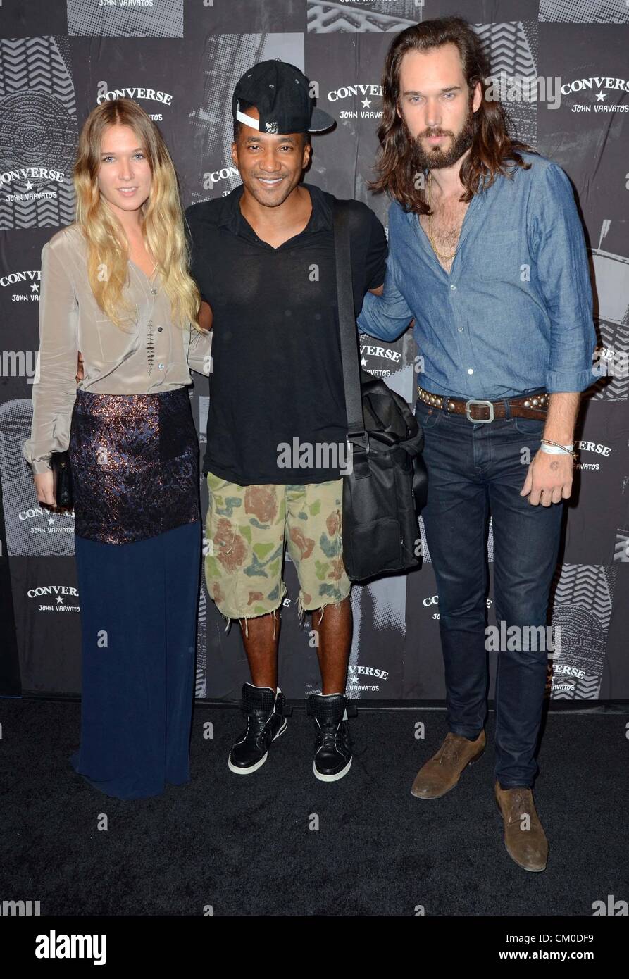 New York, USA. 7th September 2012. Wild Belle, Natalie Bergman, Elliot ...