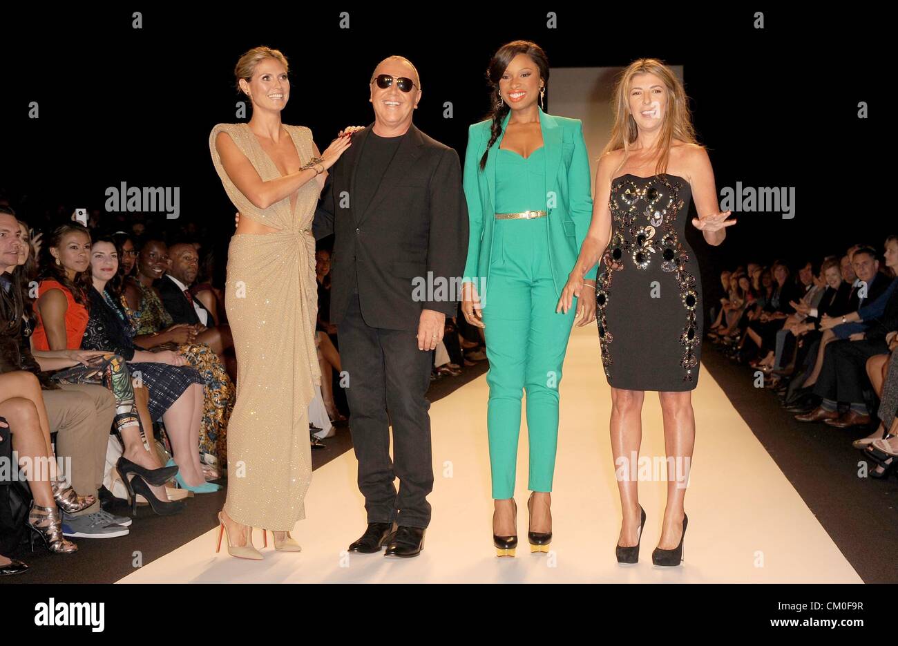 Heidi Klum, Michael Kors, Jennifer Hudson, Nina Garcia in attendance ...