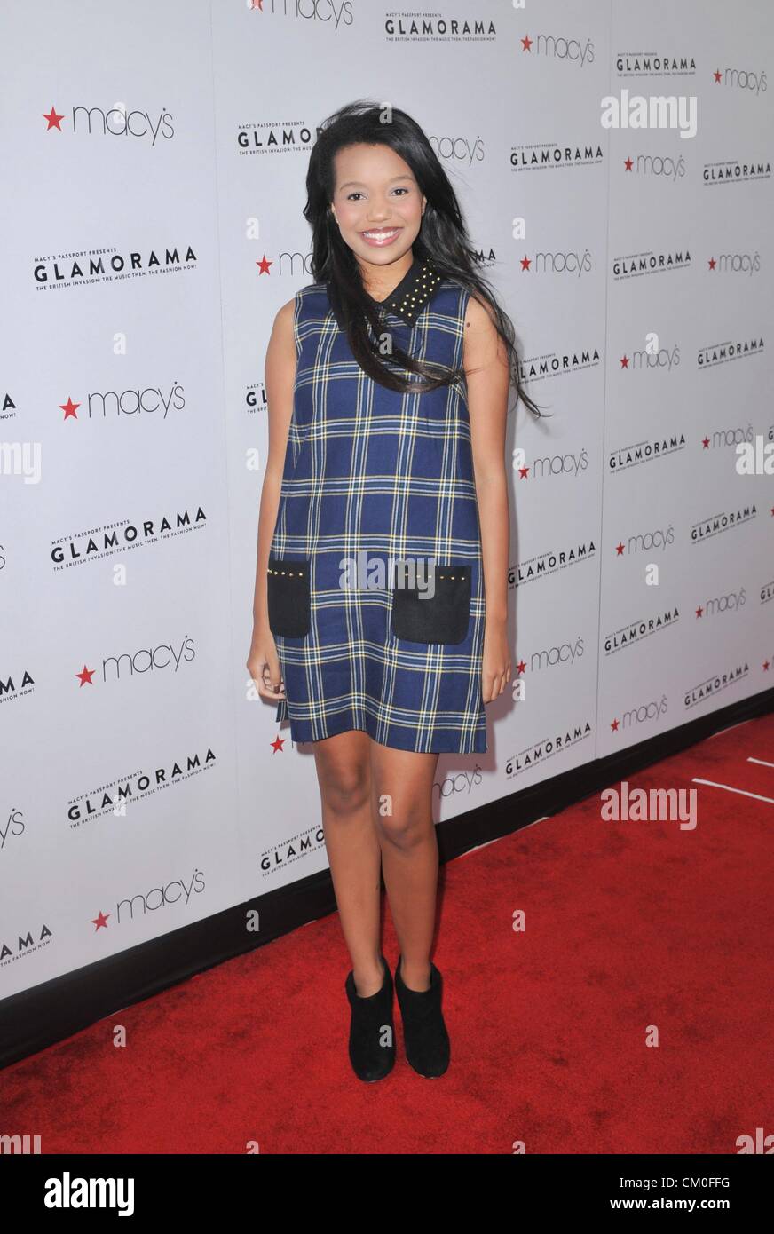 Los Angeles, California, USA. 7th September 2012. Daphne Blunt in attendance for Macy's Passport ...