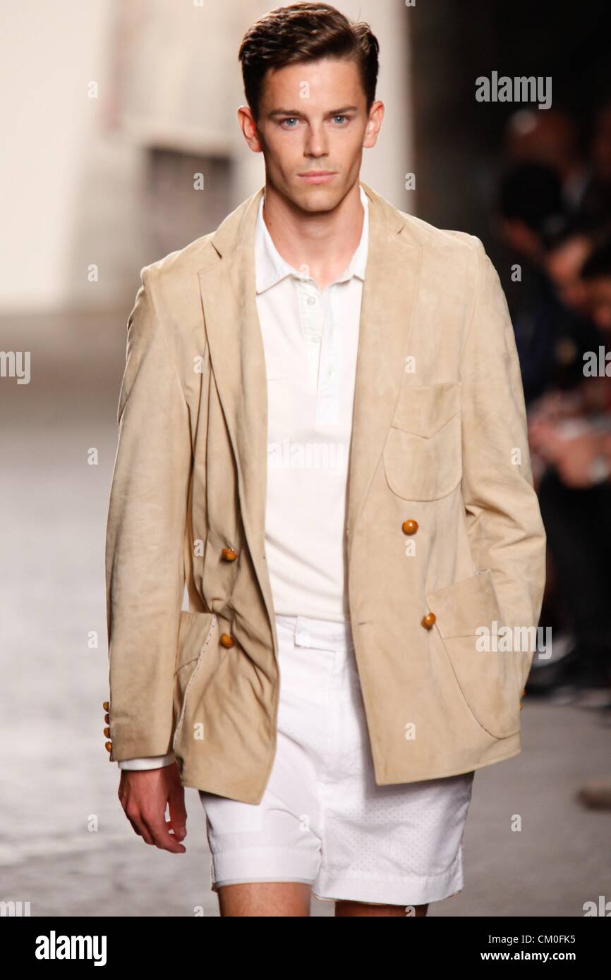 New York, Usa. 7th September 2012. Model in attendance for Billy Reid ...