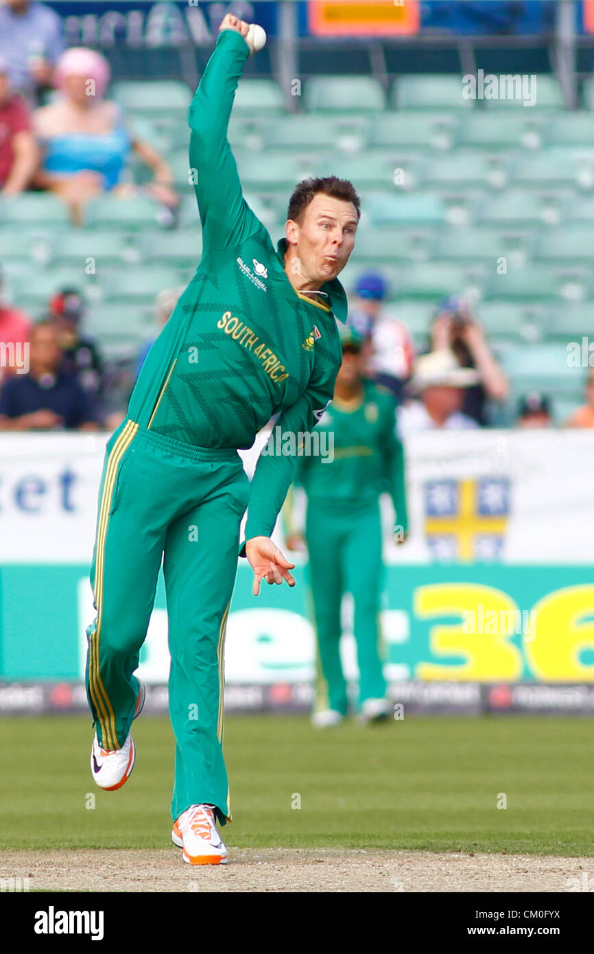 08/09/2012 Durham, England. Johan Botha during the 1st Nat West t20 ...