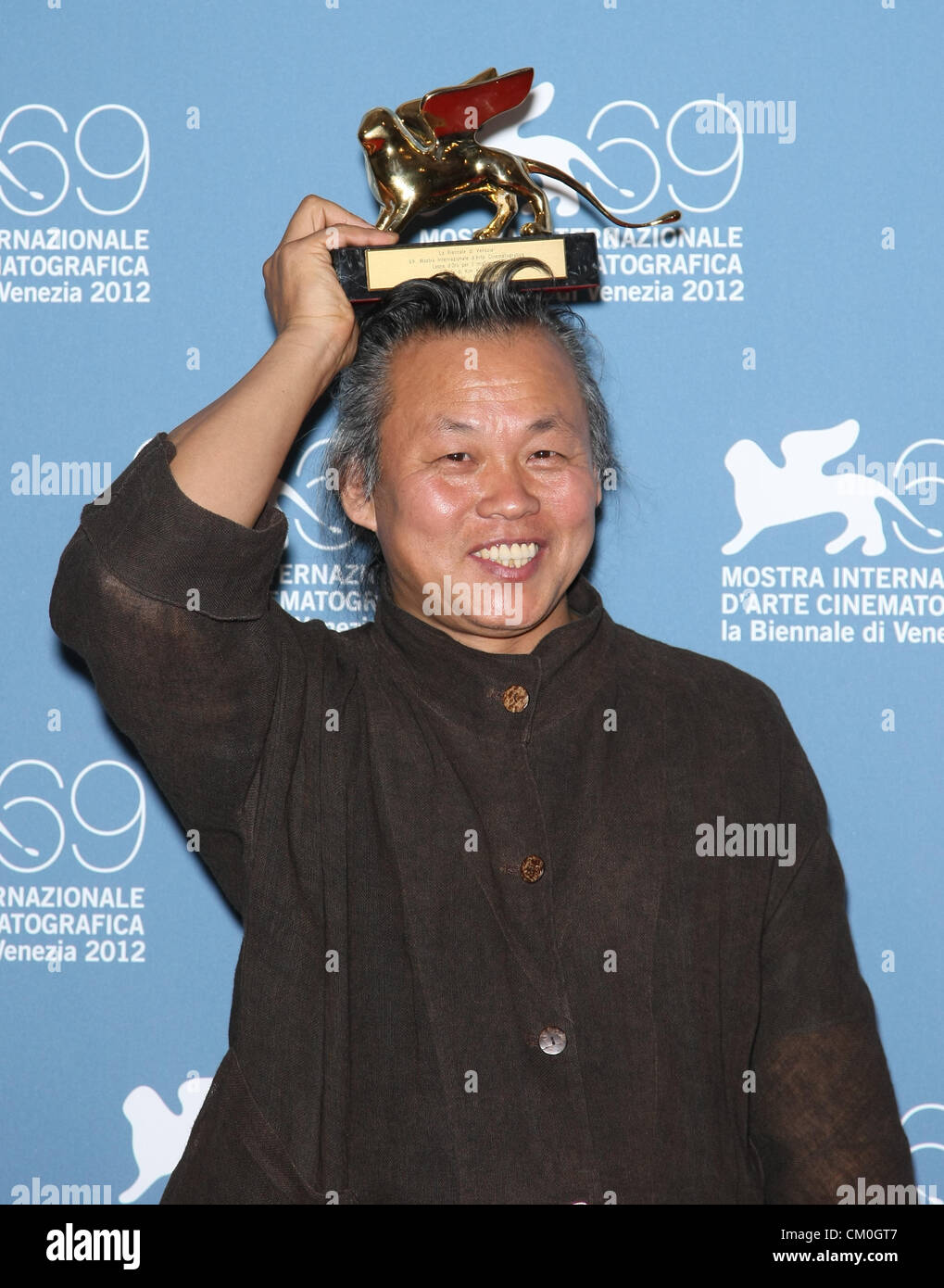 KIM KI-DUK FINAL AWARDS NIGHT. 69TH VENICE FILM FESTIVAL. VENICE ITALY ...