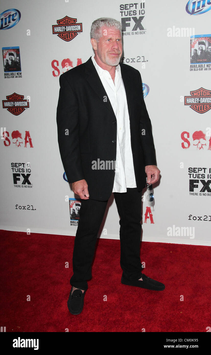 Sept. 8, 2012 - Los Angeles, California, U.S. - Ron Pearlman attends ...