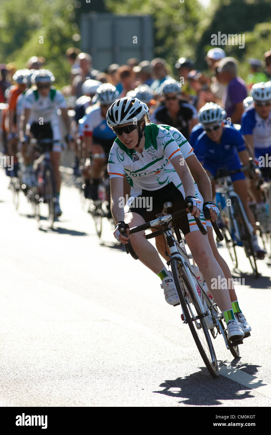 Saturday September 8th 2012. Irish riders Katie George Dunlevy and ...