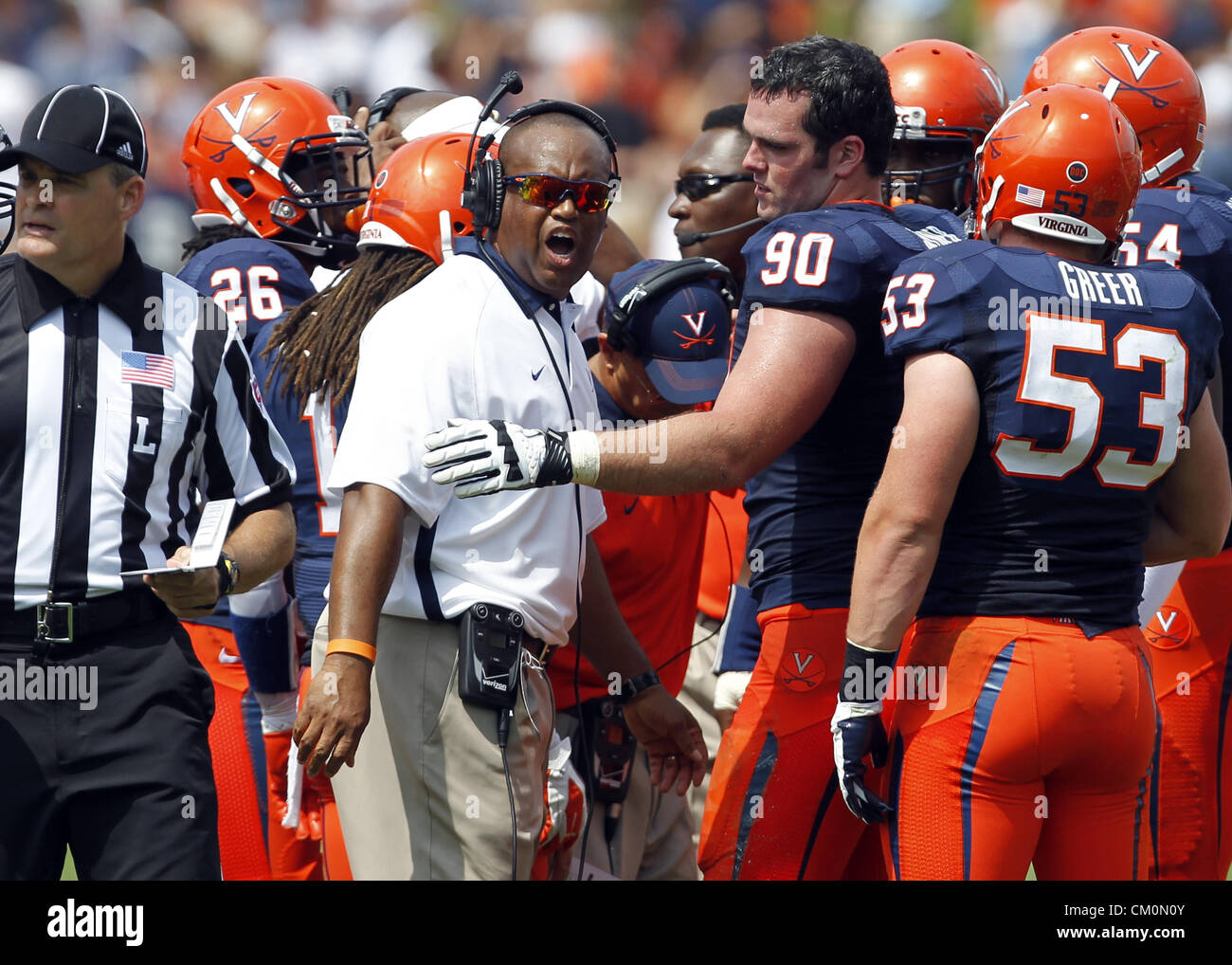 Sept. 8, 2012 - Charlottesville, Virginia, UNITED STATES - Virginia ...