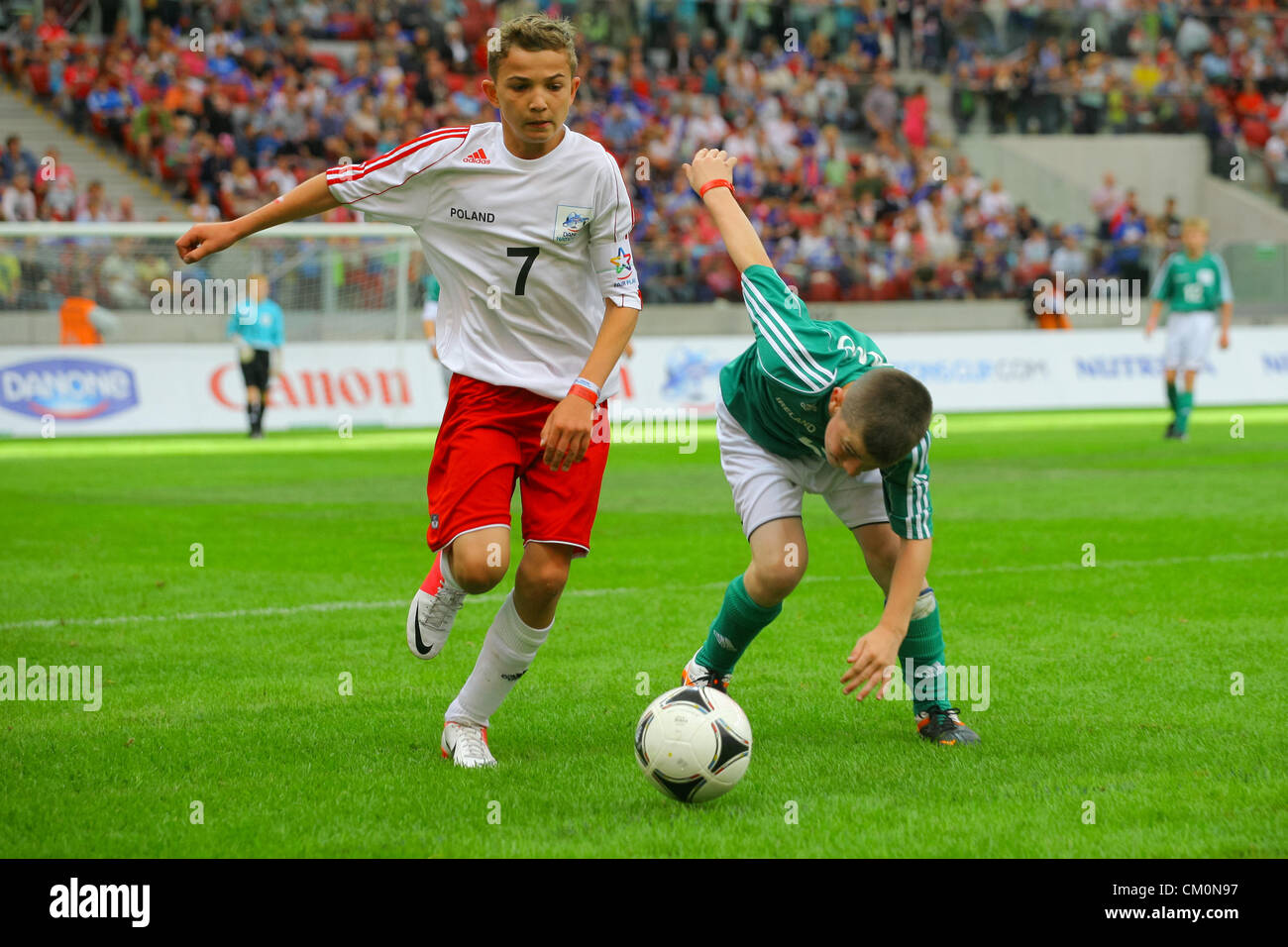 9th September 2012, Poland. Danone Nations Cup 2012 Finals took place ...
