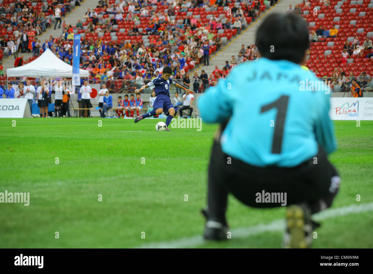 9th September 2012, Poland. Danone Nations Cup 2012 Finals took place ...