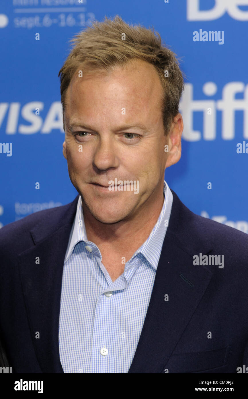 Sept. 9, 2012 - Toronto, Ontario, Canada - Actror KEIFER SUTHERLAND ...