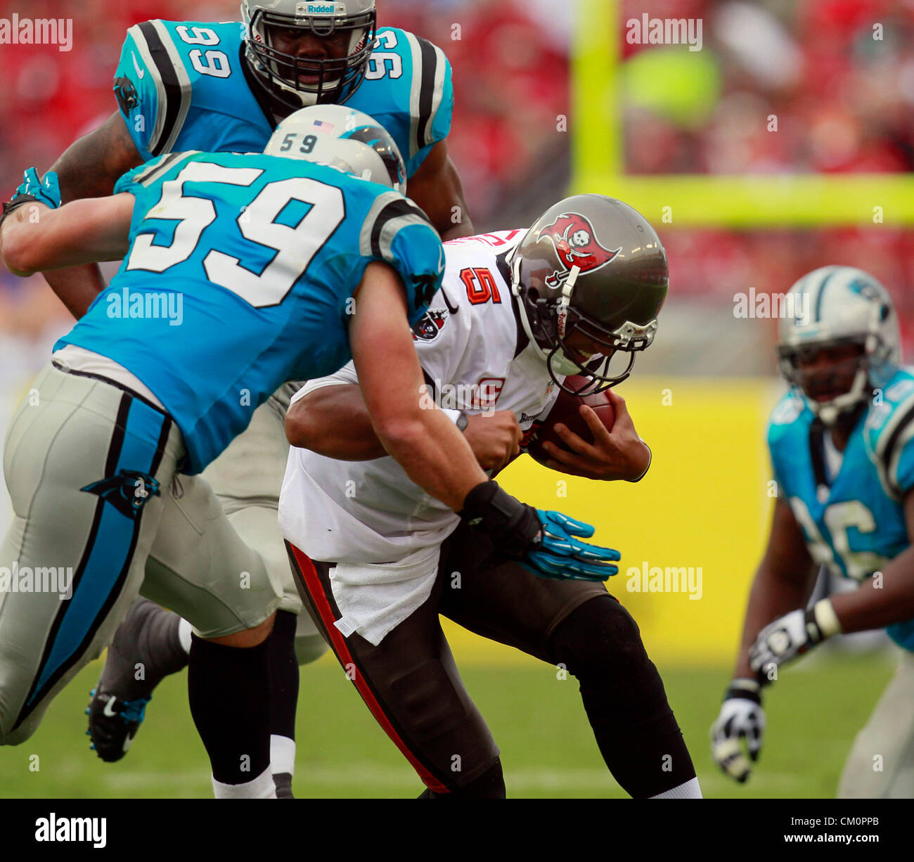 Sept. 9, 2012 - Tampa, Florida, U.S. - Tampa Bay Buccaneers quarterback ...