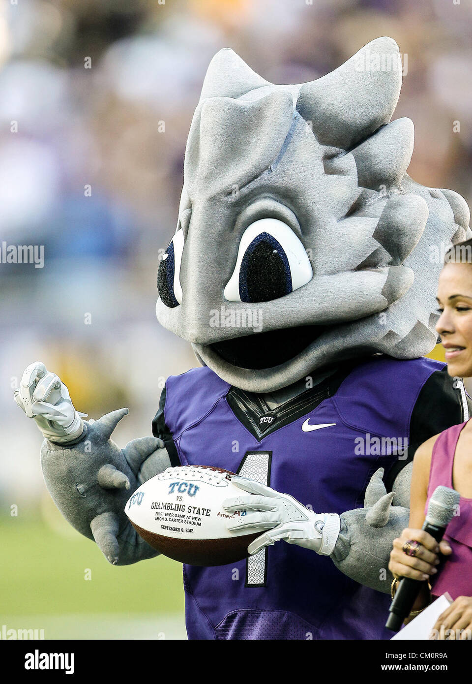 Tcu horned frogs mascot hi-res stock photography and images - Alamy