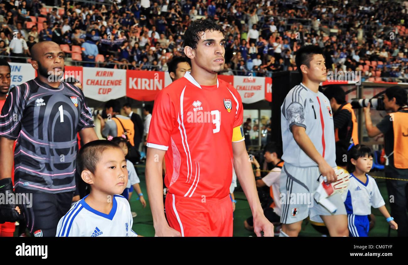 (L-R) Ali Khaseif, Walid Abbas (UAE), Eiji Kawashima (JPN), SEPTEMBER 6 ...