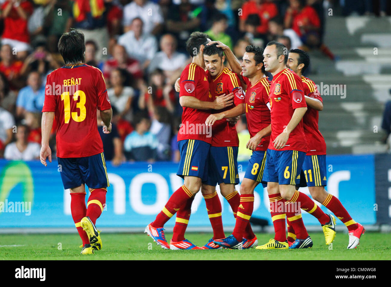 Spain team group (ESP), SEPTEMBER 7, 2012 - Football / Soccer ...