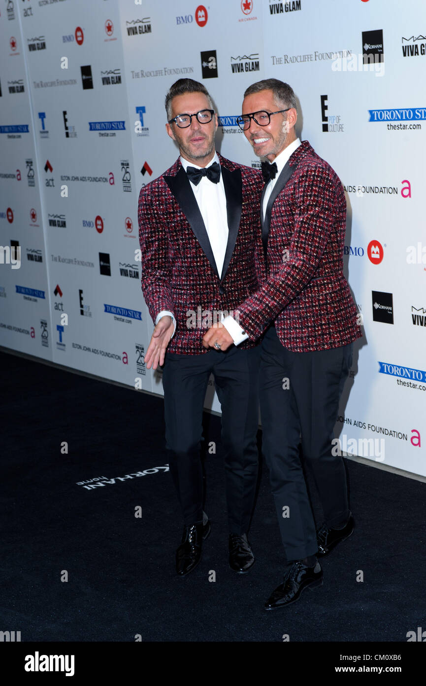 Sept. 9, 2012 - Toronto, Ontario, Canada - DEAN and DAN CATEN from ...