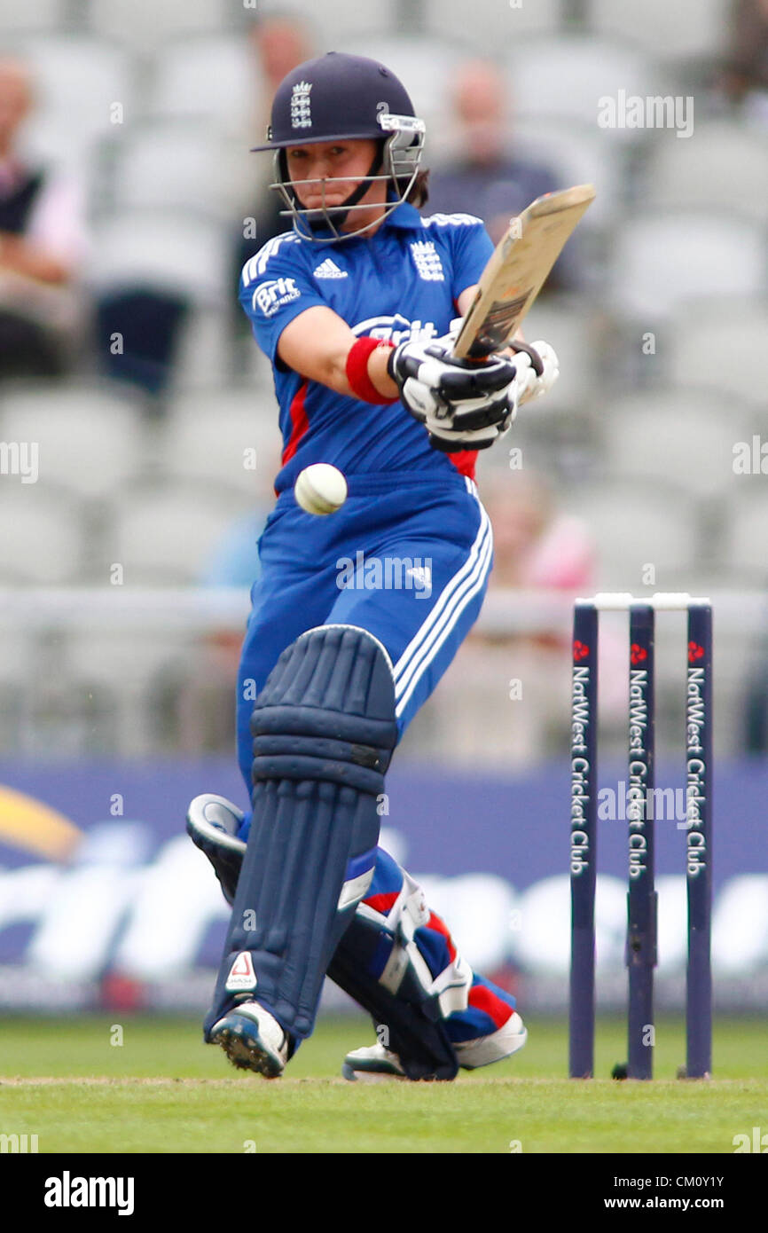 09/09/2012 Manchester, England. Arran Brindle during the 2nd Nat West ...