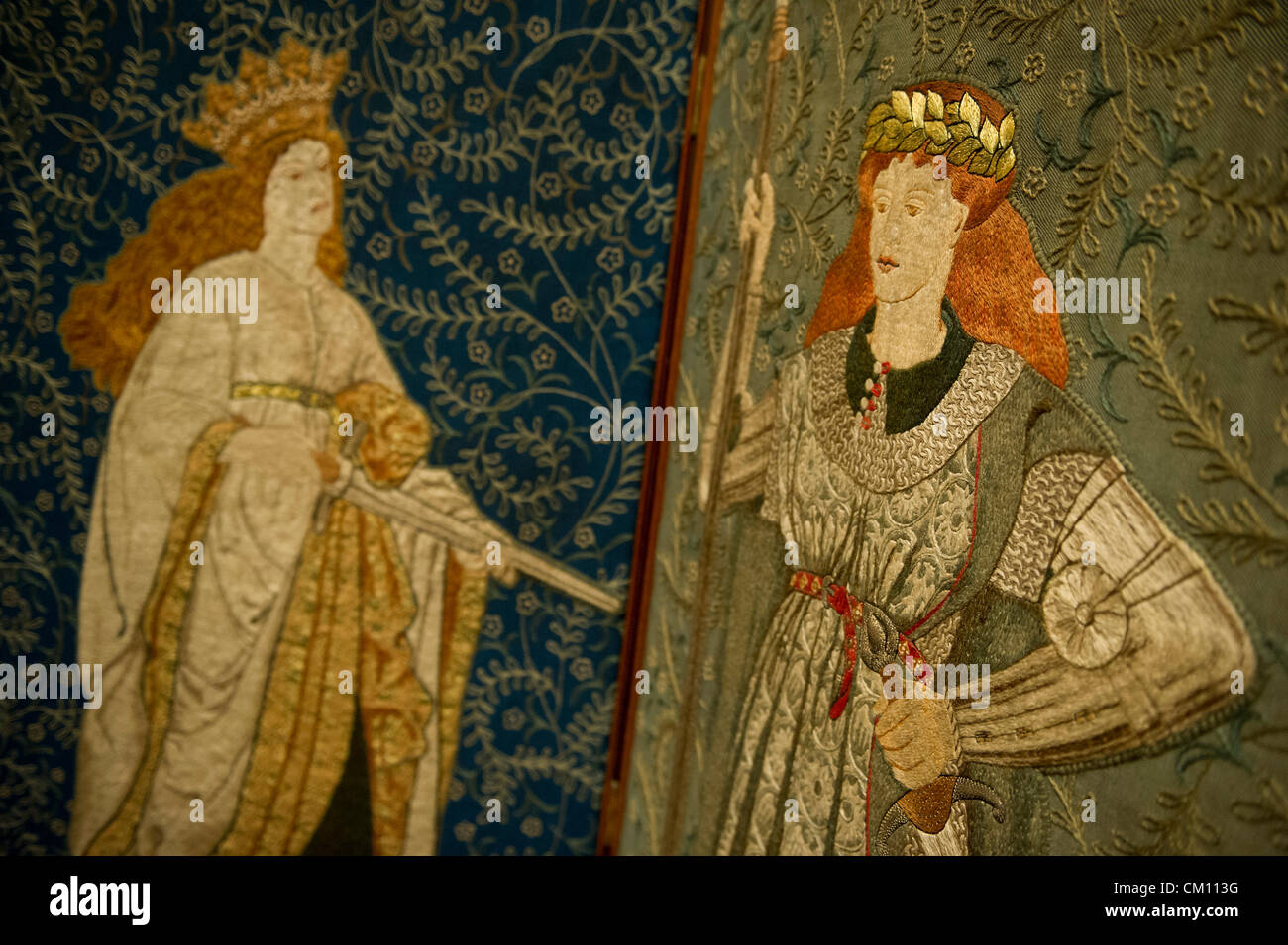 London, UK. 10th September 2012. Pre-Raphaelites: Victorian Avant-Garde ...