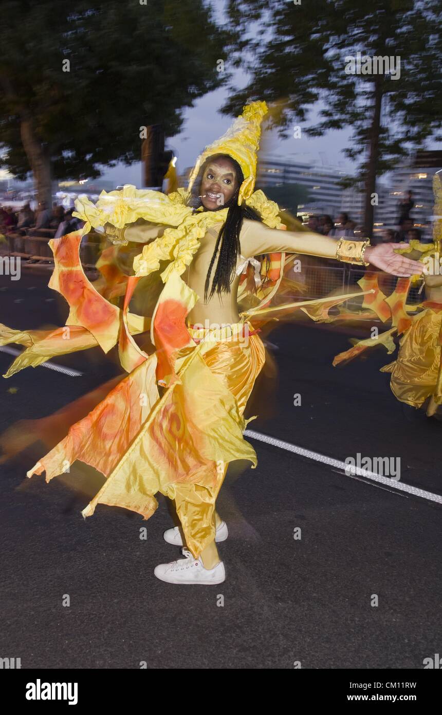 London, UK. 9th September 2012. London Mayor's 2012 Thames Festival ...