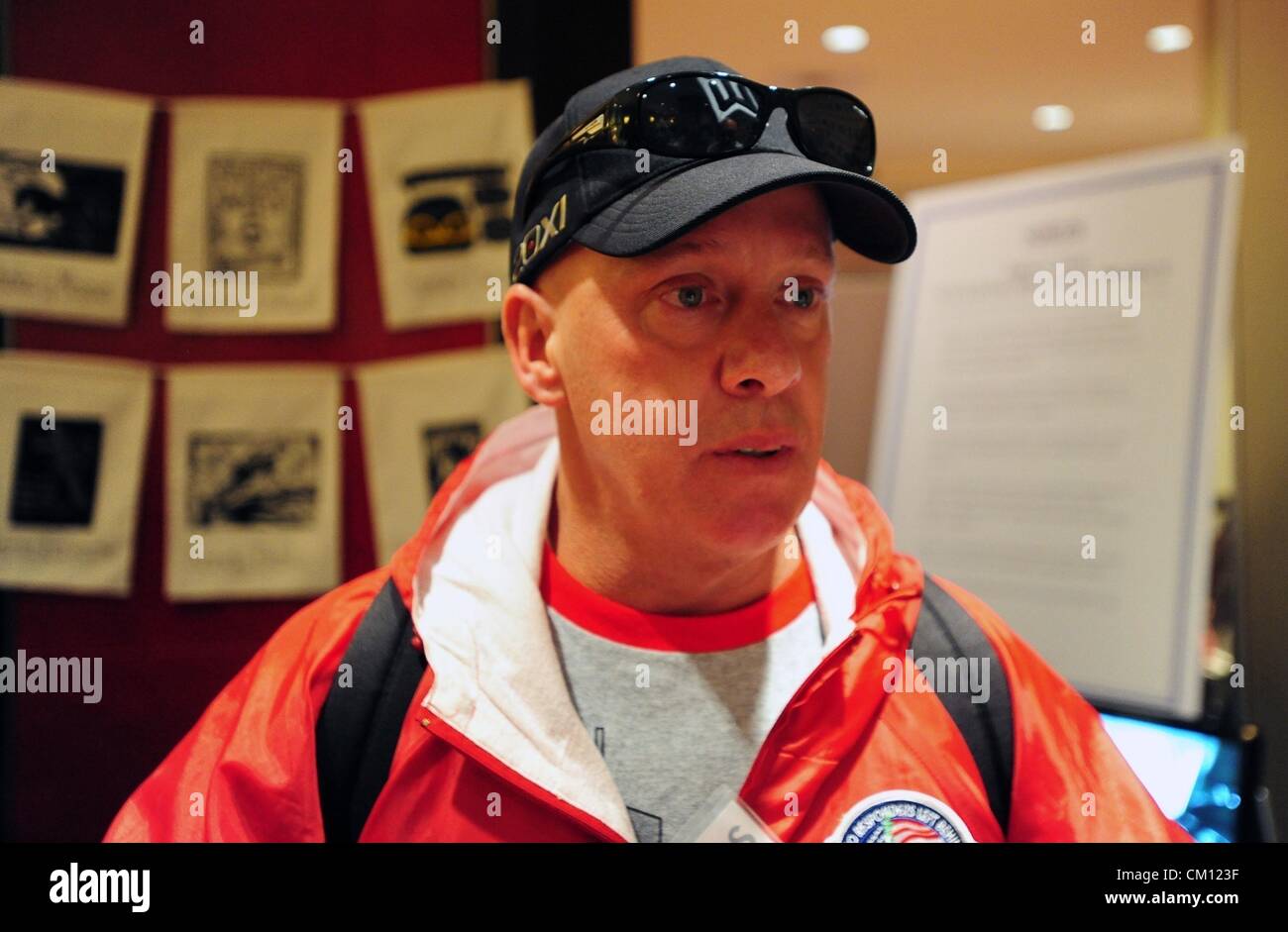 Sept. 10, 2012 - Manhattan, New York, U.S. - JOHN FEAL, 9/11 first ...