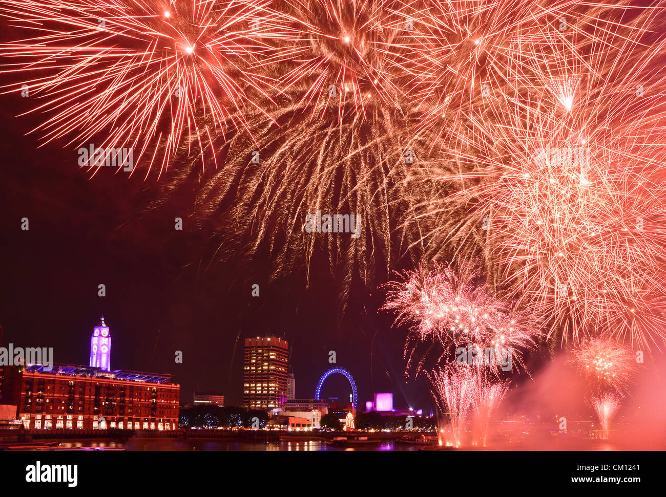 London, UK. 9th September 2012. London Mayor's 2012 Thames Festival ...