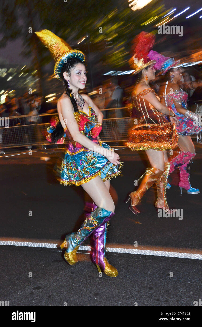 London, UK. 9th September 2012. London Mayor's 2012 Thames Festival ...