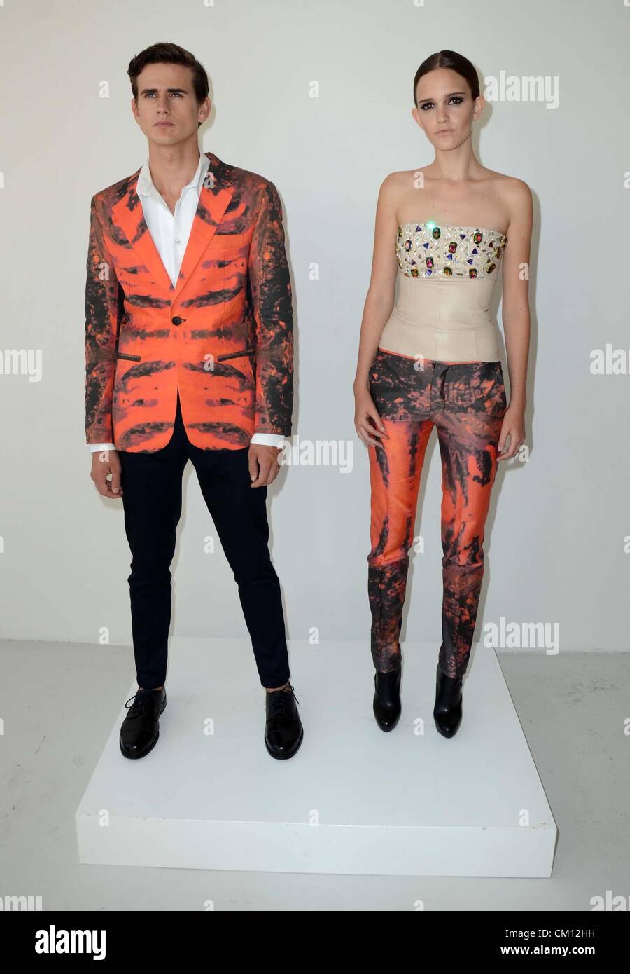 New York, USA. 10th September 2012. in attendance for Viktor Luna ...