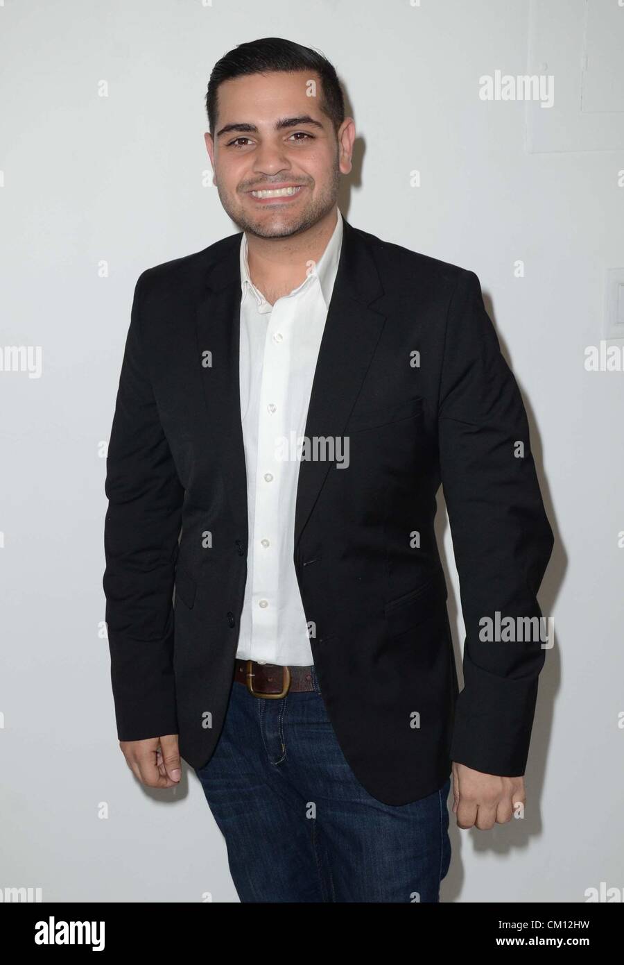 New York, USA. 10th September 2012. Michael Costello in attendance for ...