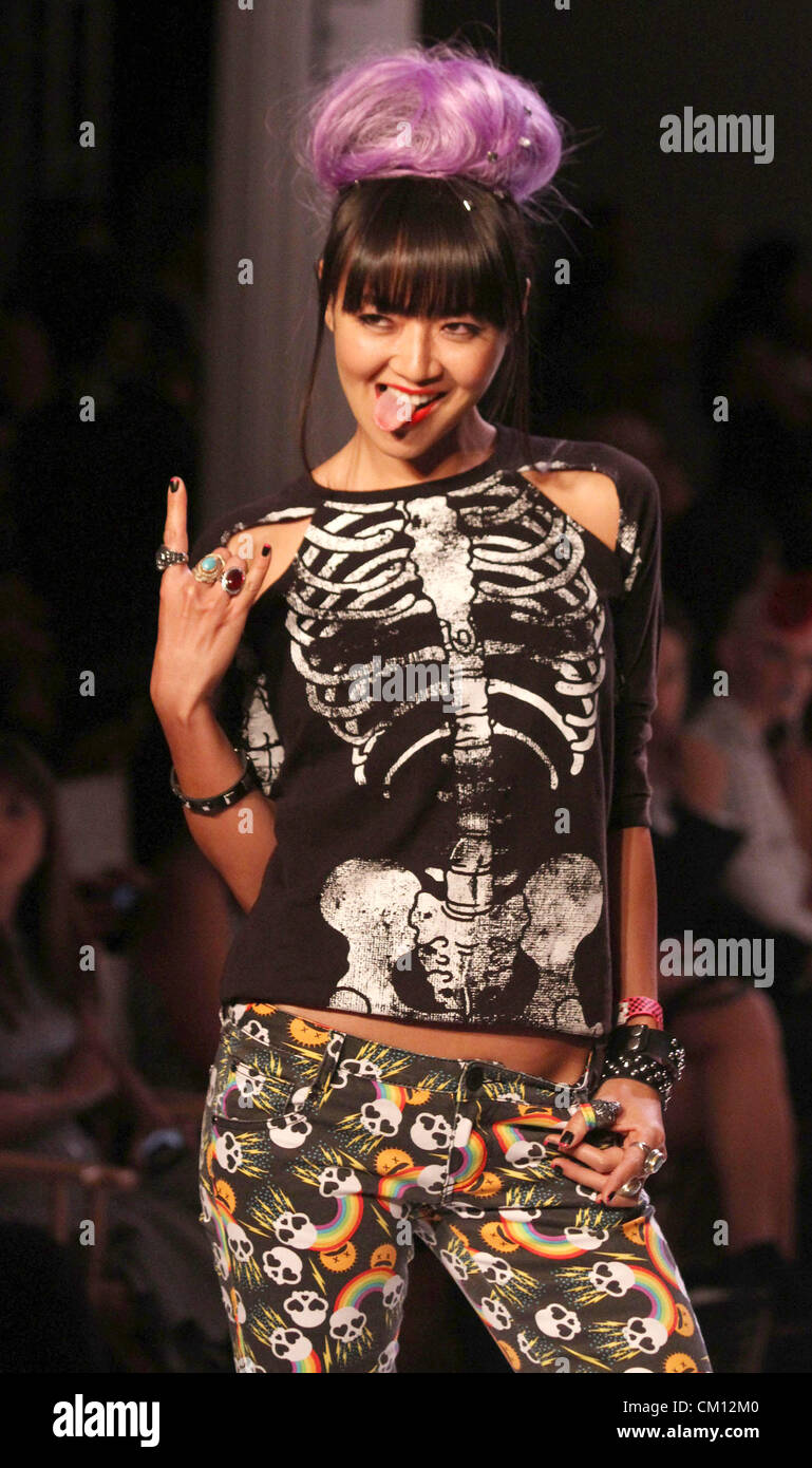 Sept. 10, 2012 - New York, New York, U.S. - A model walks the runway ...