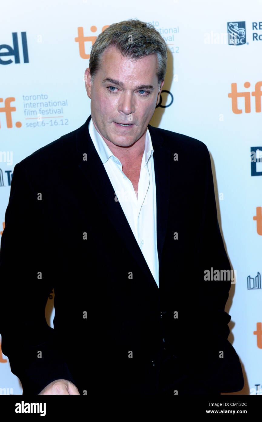 Sept. 10, 2012 - Toronto, Ontario, Canada - Actor RAY LIOTTA arrives at ...
