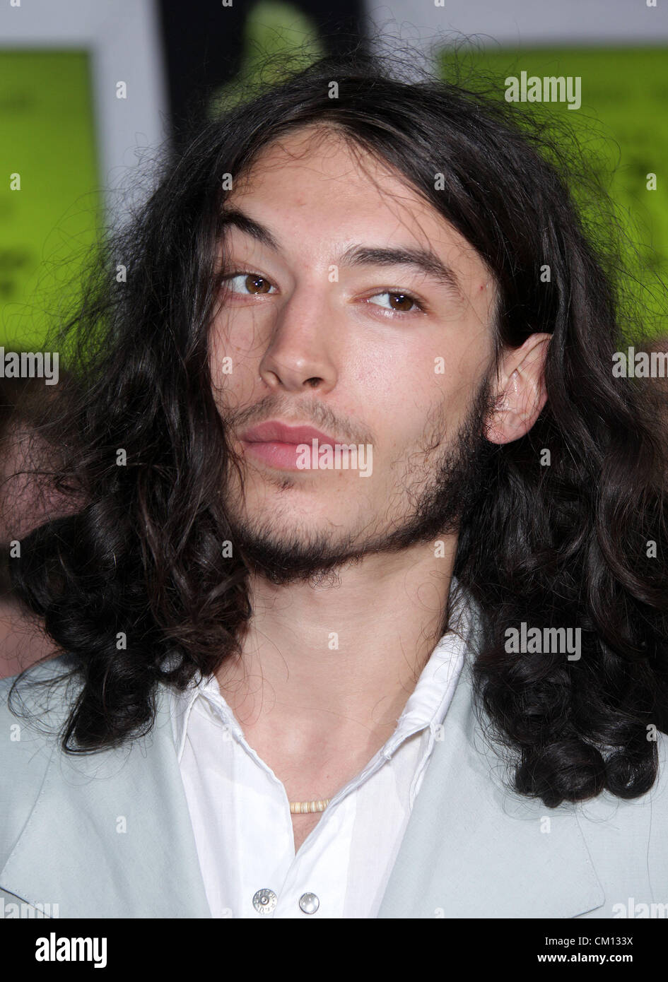 Sept. 10, 2012 - Hollywood, California, U.S. - Ezra Miller arrives for ...
