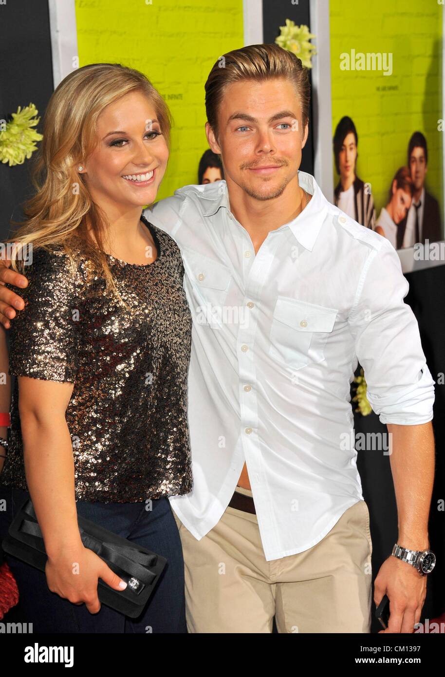 Los Angeles, California, USA. 10th September 2012. Shawn Johnson, Derek ...