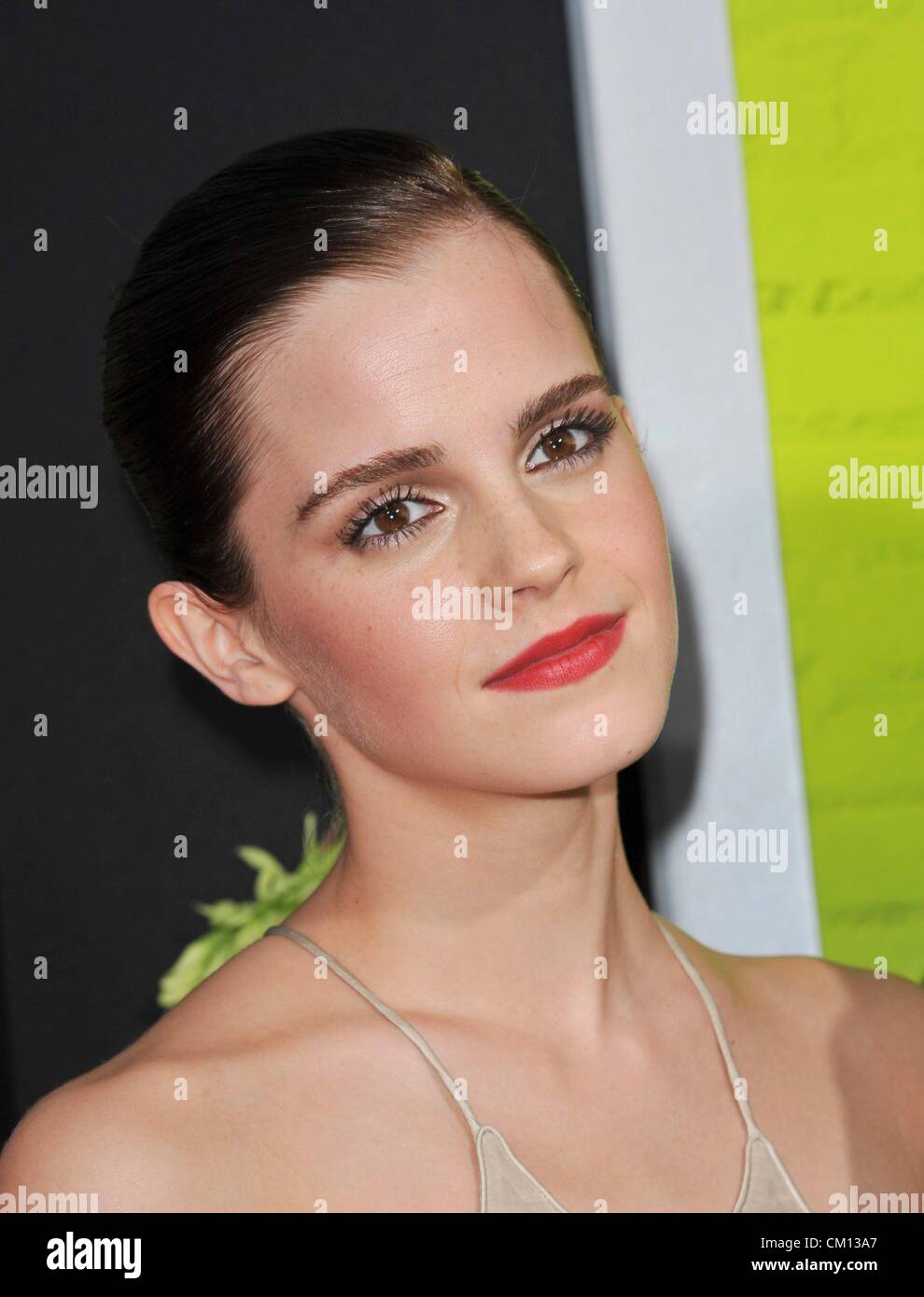 Los Angeles, California, USA. 10th September 2012. Emma Watson at ...