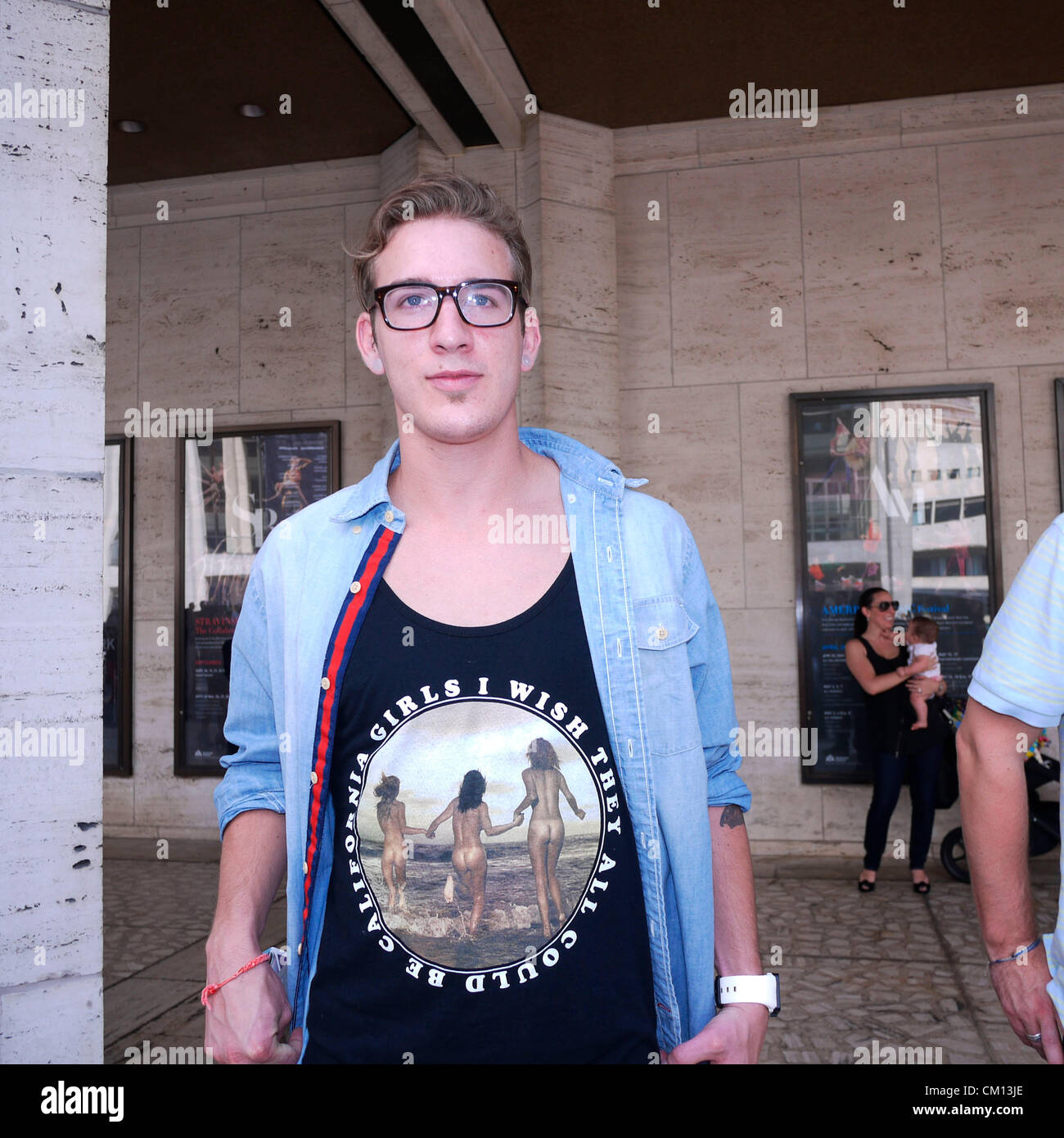 The scene at Spring 2013 Mercedes-Benz Fashion Week Stock Photo - Alamy